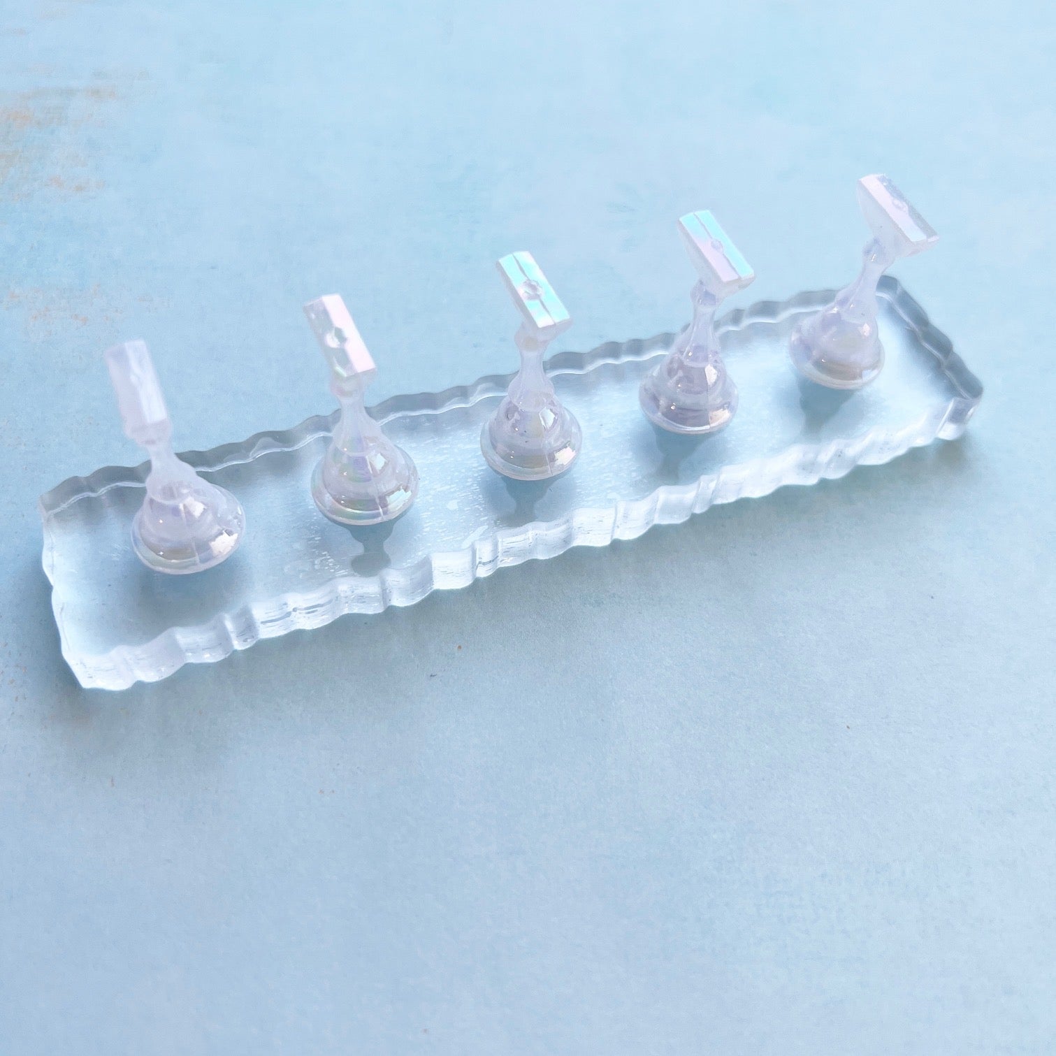5 Tip Acrylic Display Holder – Clear Jelly Stamper