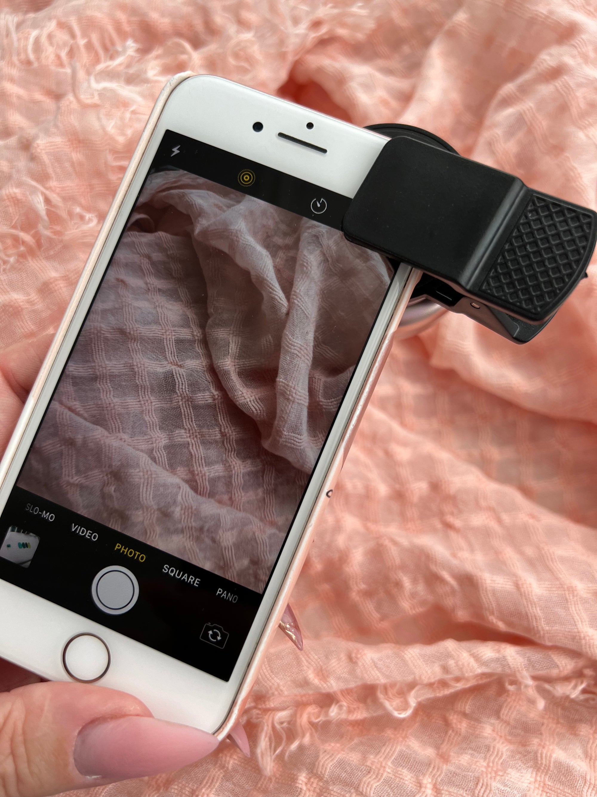 Mobile Camera Lens – Clear Jelly Stamper