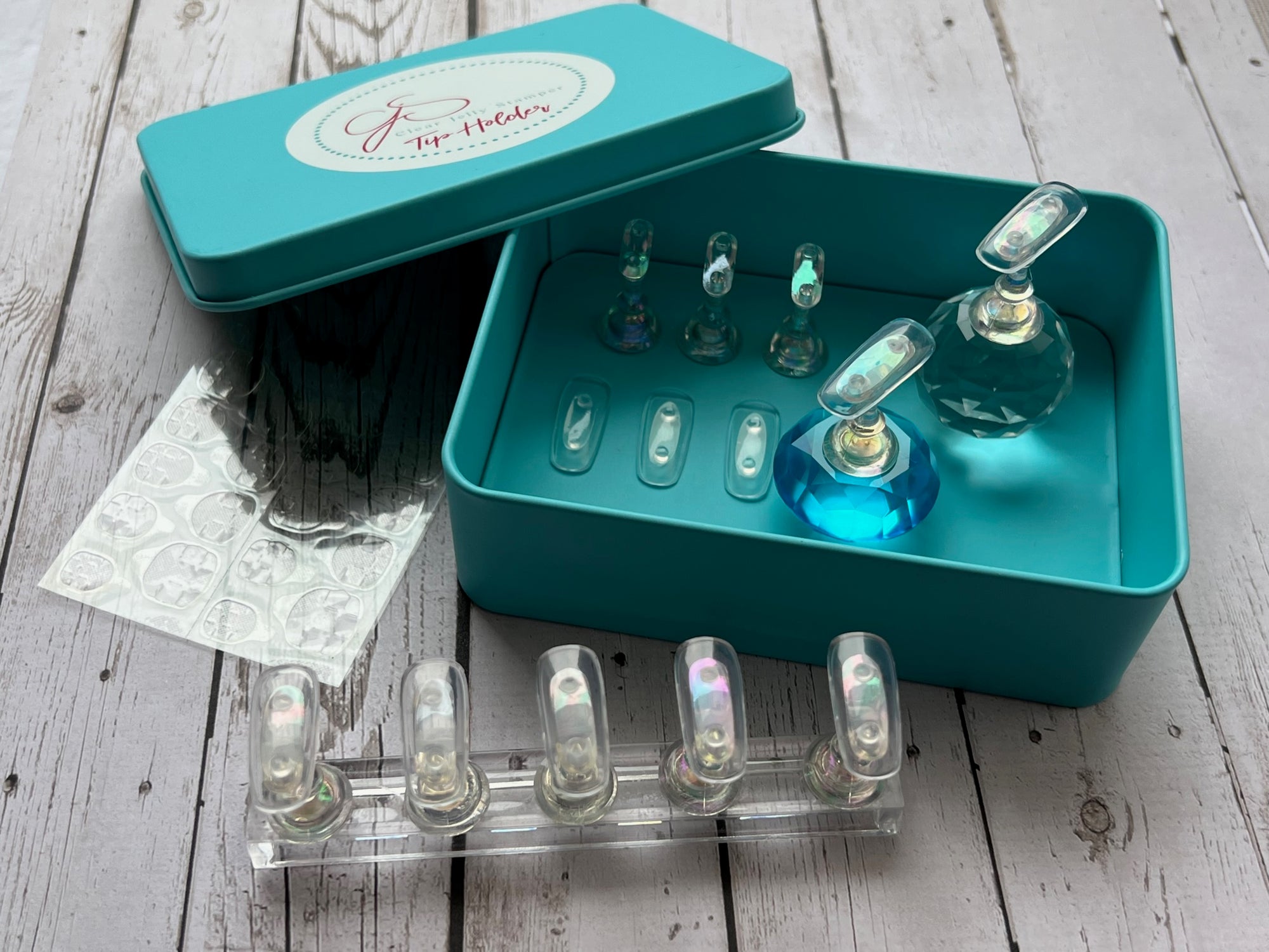 CjS Demo Tip Tin – Clear Jelly Stamper